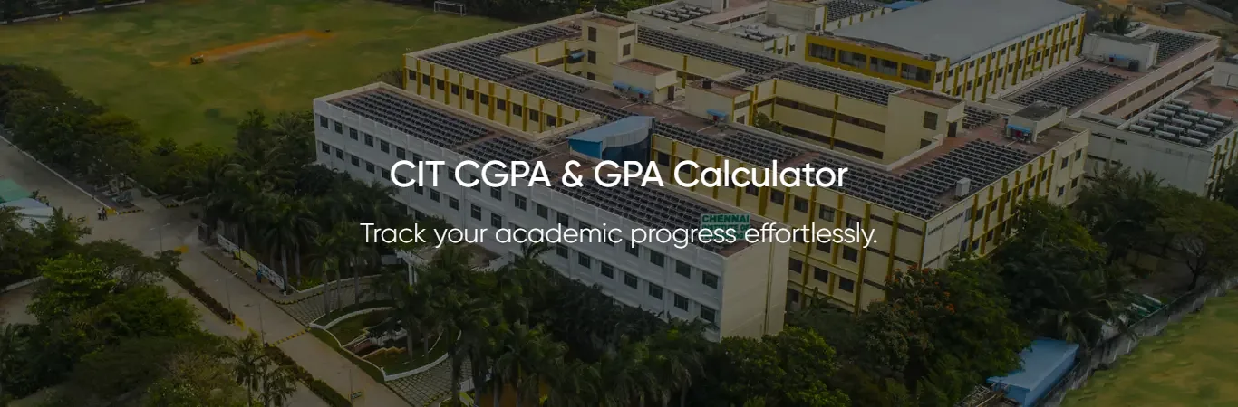 CIT GPA CGPA Calculator